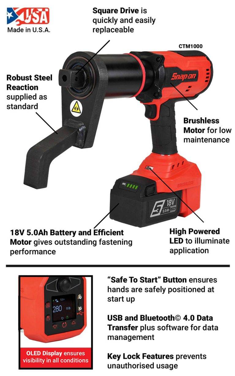 Cordless Torque Multiplier | Snap-on #1 Standard in Safety